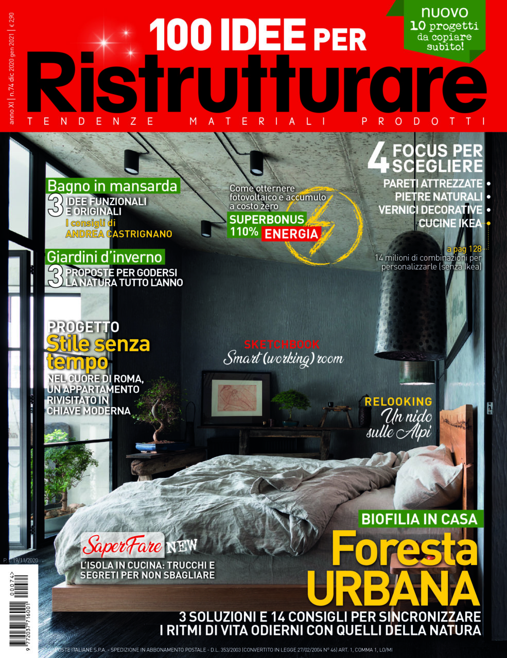 100 IDEE per Ristrutturare – E’ in edicola il numero di Dicembre 2020 ...