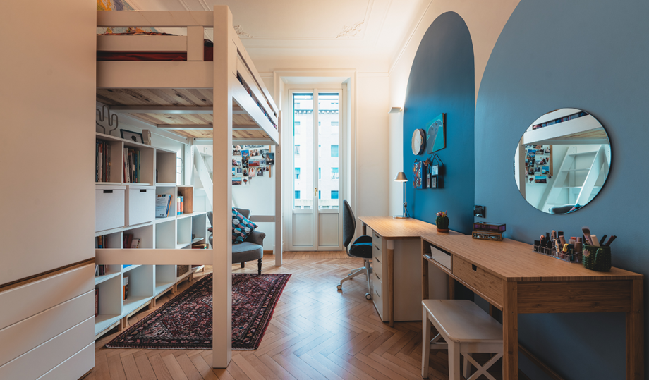 Camera con soppalco - 100 idee per Ristrutturare