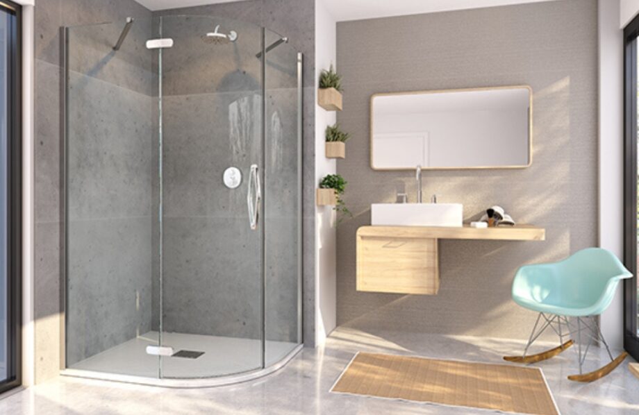 Il box doccia dalla struttura quasi invisibile - 100 idee per Ristrutturare